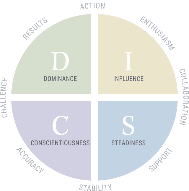 DISC behavioural styles assessment reports and workshops